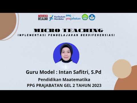 Inplementasi Pembelajaran Berdiferensiasi - Intan Safitri - YouTube