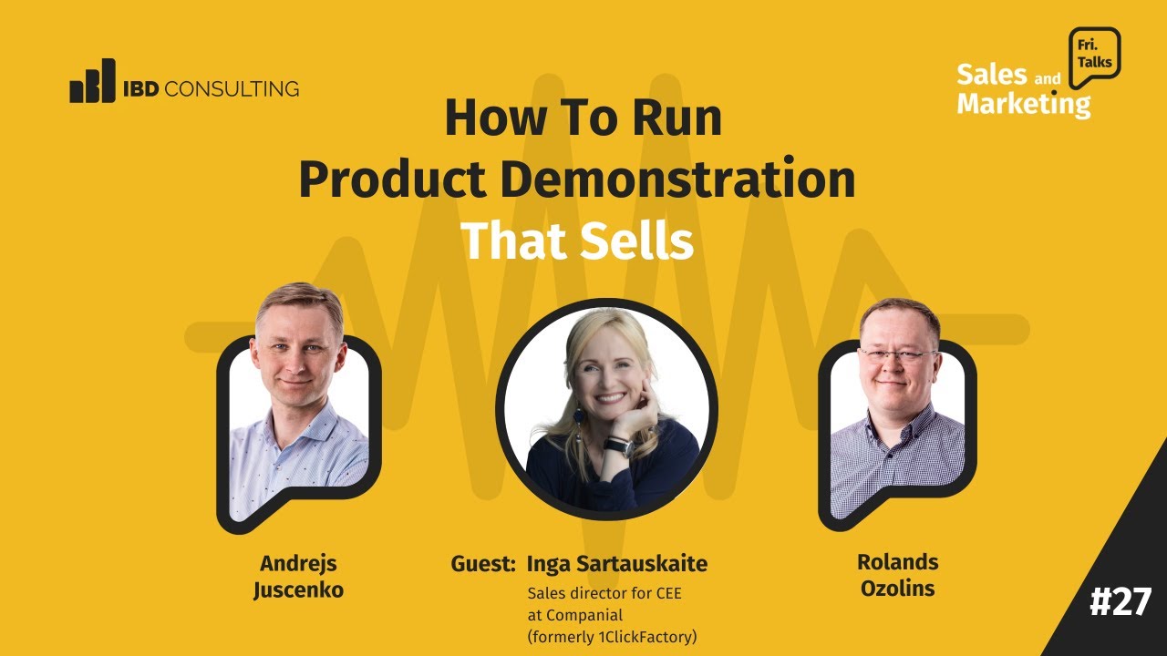 How To Run Product Demonstration That Sells - YouTube