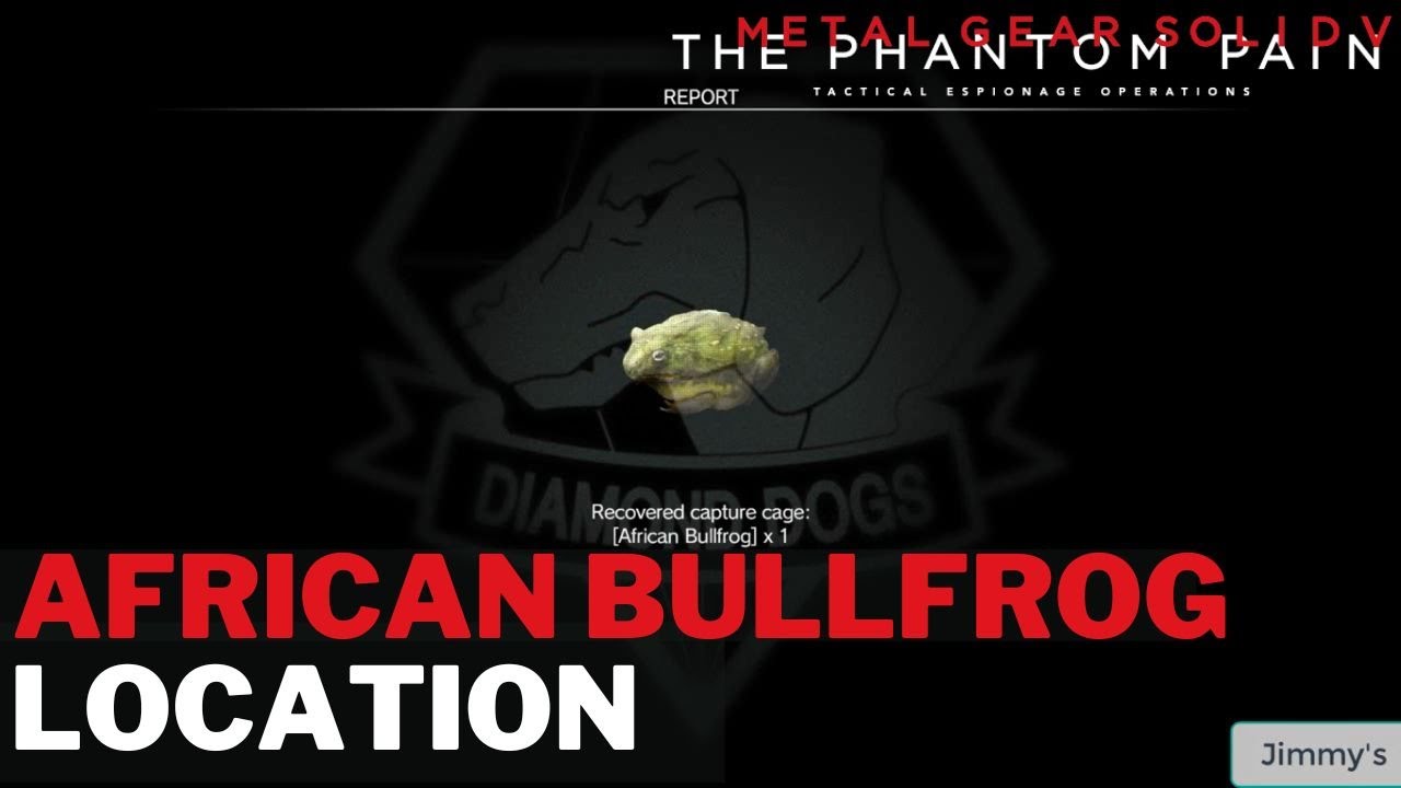 MGSV - African Bullfrog Location - YouTube