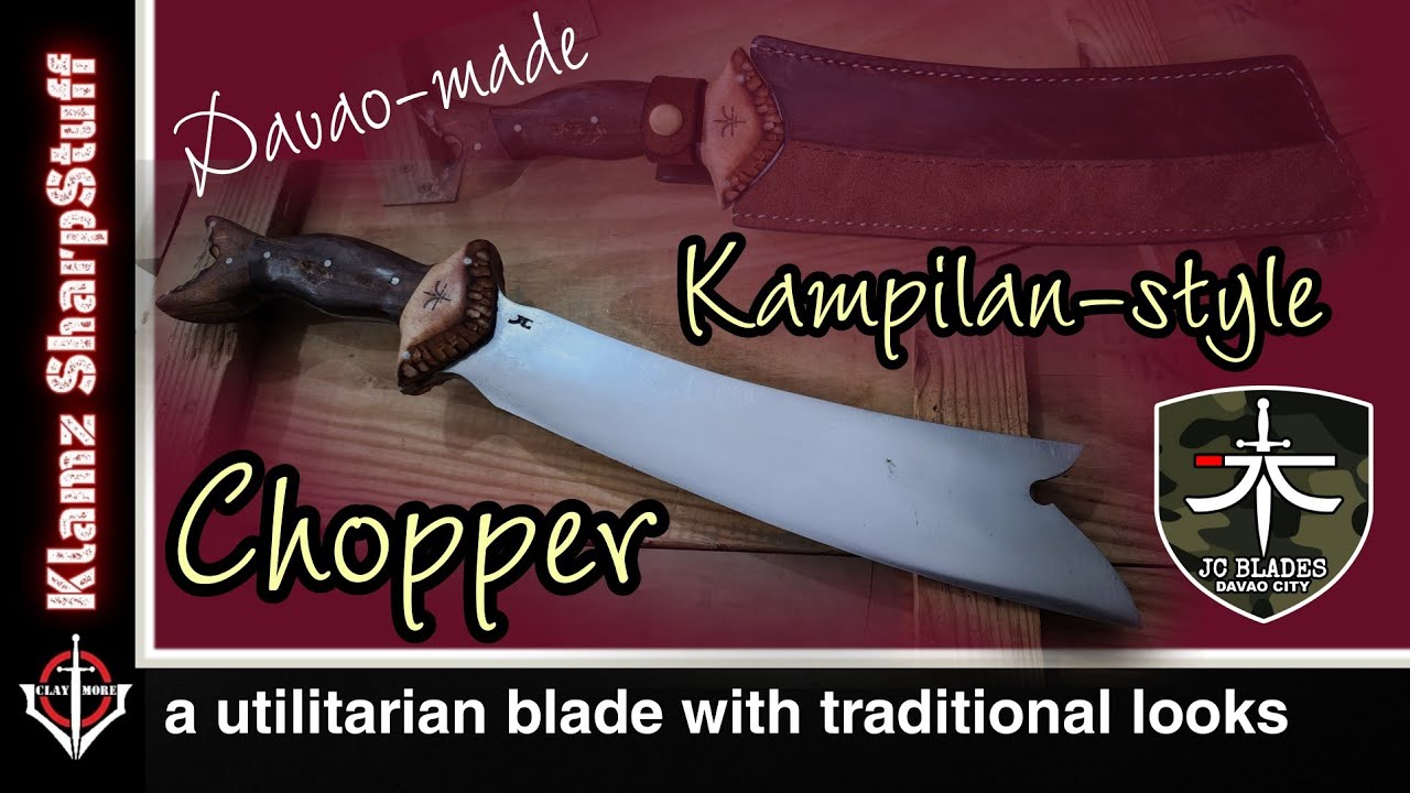 Kampilan Chopper made in Davao City - YouTube