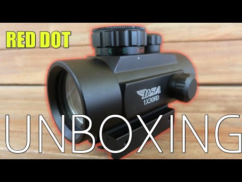 UNBOXING RED DOT BSA 1X30 RD - Scope mini tanpa zoom - YouTube