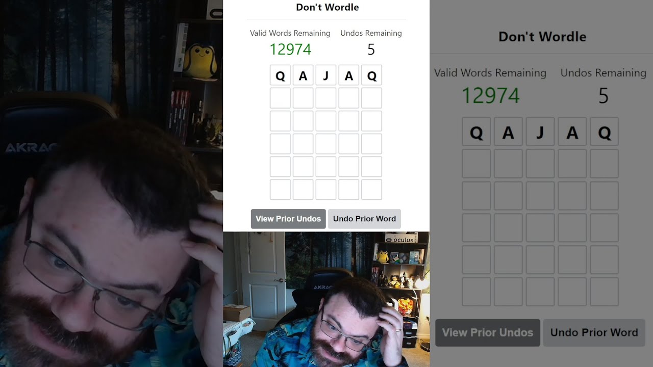 Why's it so hard to fail Wordle!? 😭 (Don't Wordle, Nov 14 2022) - YouTube