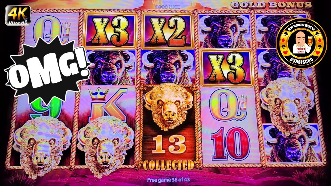 OMG - Buffalo Gold Jackpot Hand Pay's - YouTube