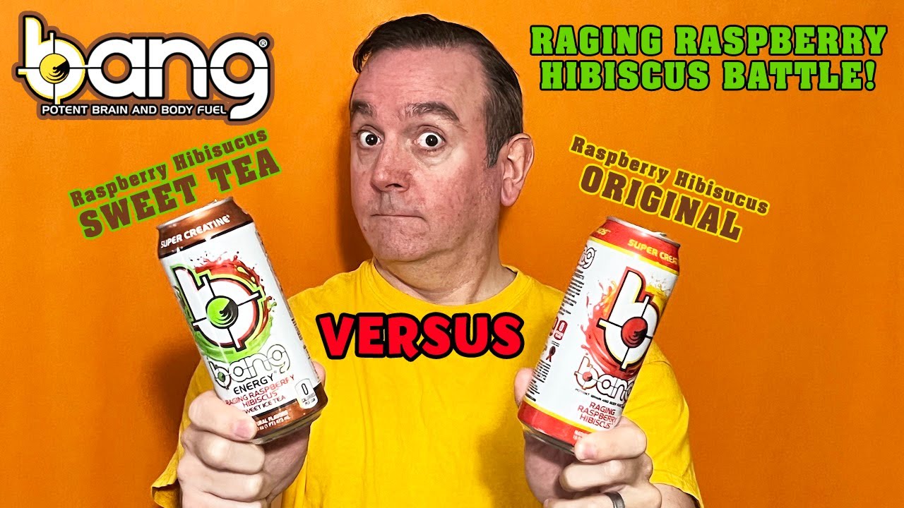 Bang Raging Raspberry Hibiscus Sweet Tea VERSUS Bang Raging Raspberry ...