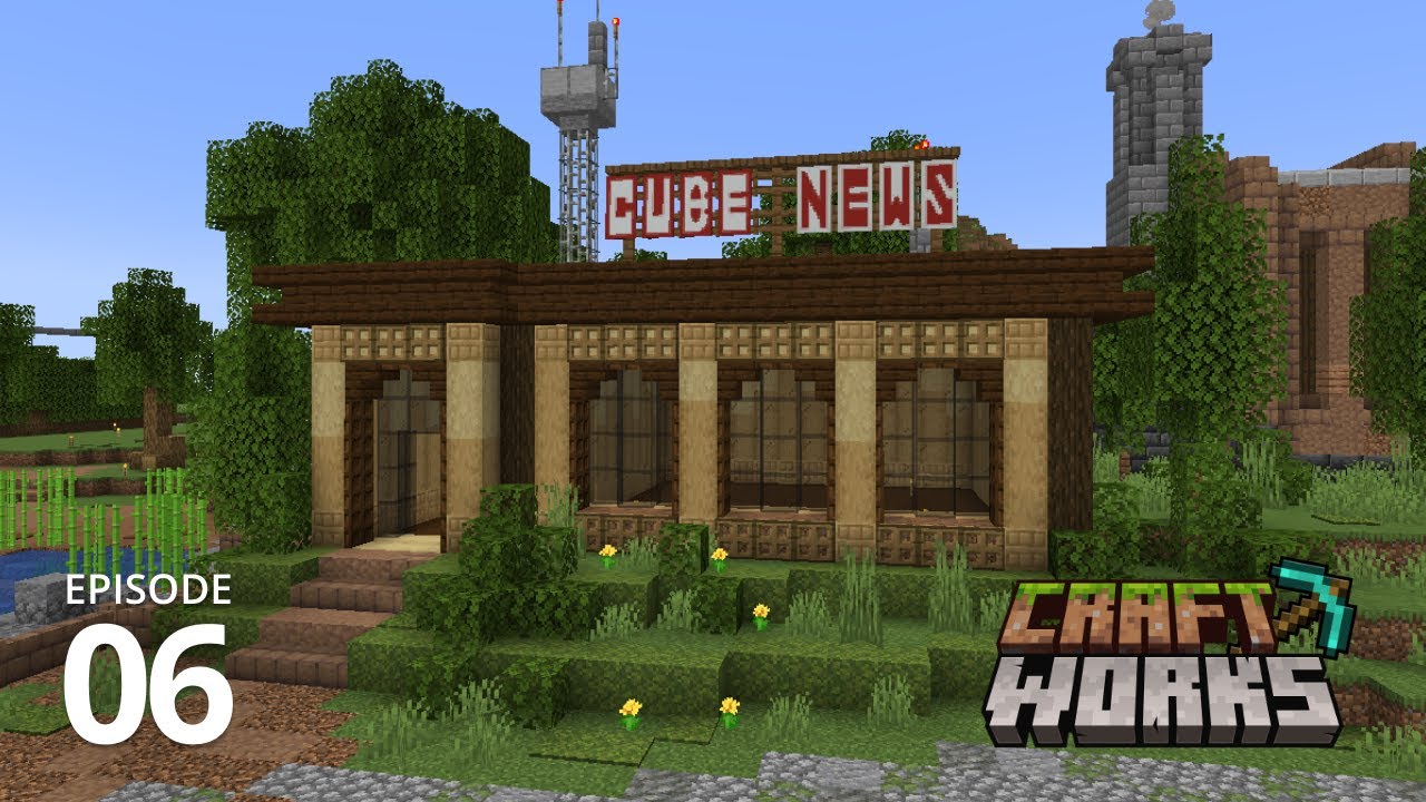 On Scene with Cube News | Craftworks SMP S1 | Ep. 06 - YouTube