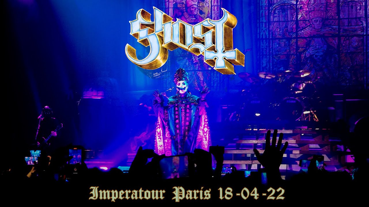 Ghost - Europe Imperatour - Paris Accor Arena 18-04-22 - YouTube Music