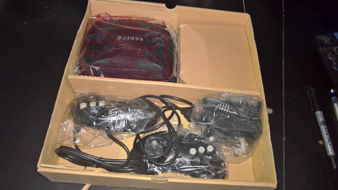 16 BITS The Alien System (video consola) - YouTube