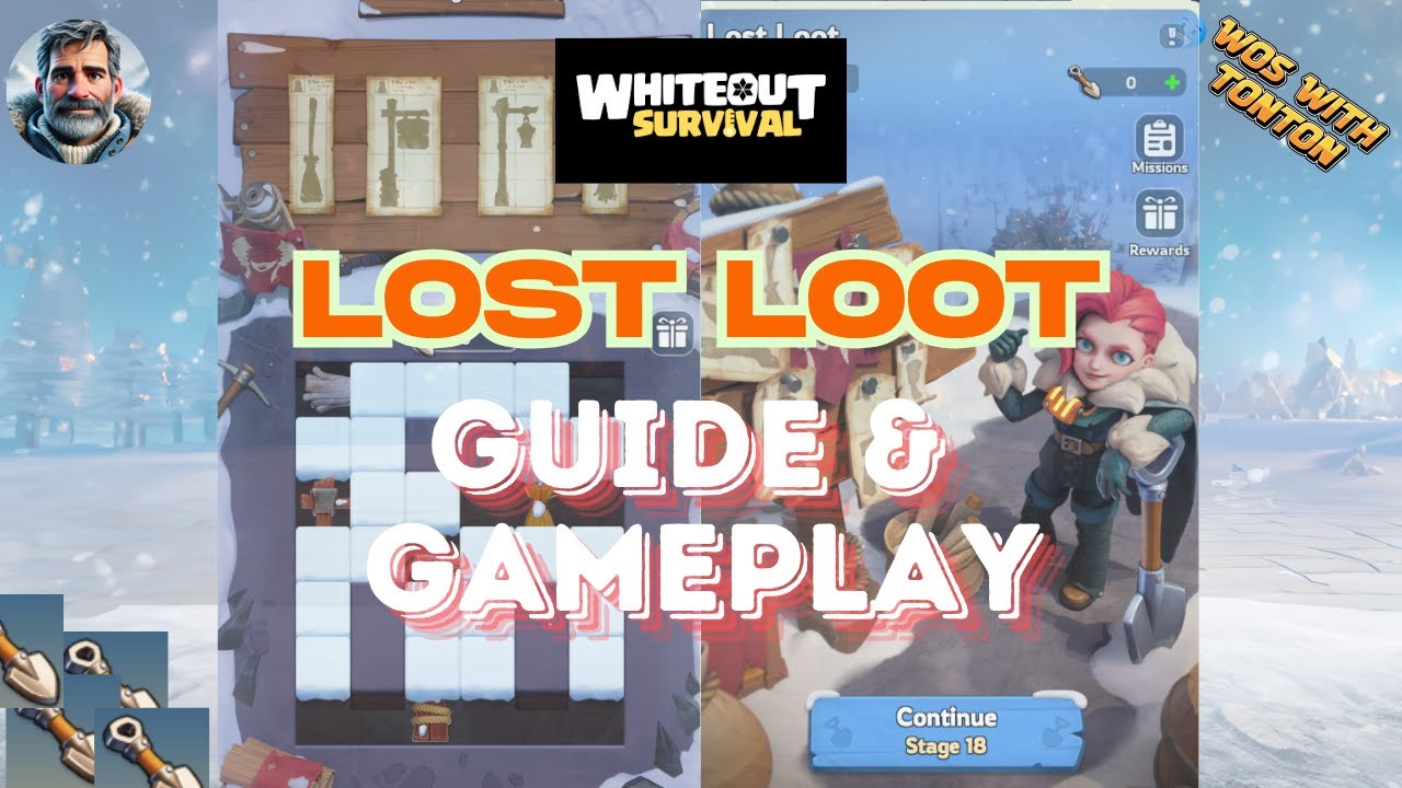 Tonton's LOST LOOT Event Guide - Whiteout Survival with Tonton - YouTube