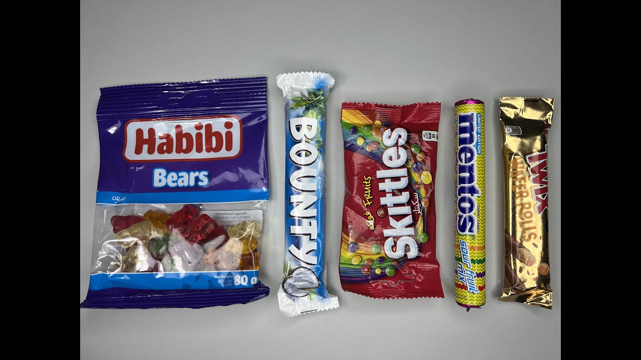 Fascinating video #13 How to unpack Mentos and Habibi Beards ASMR # ...