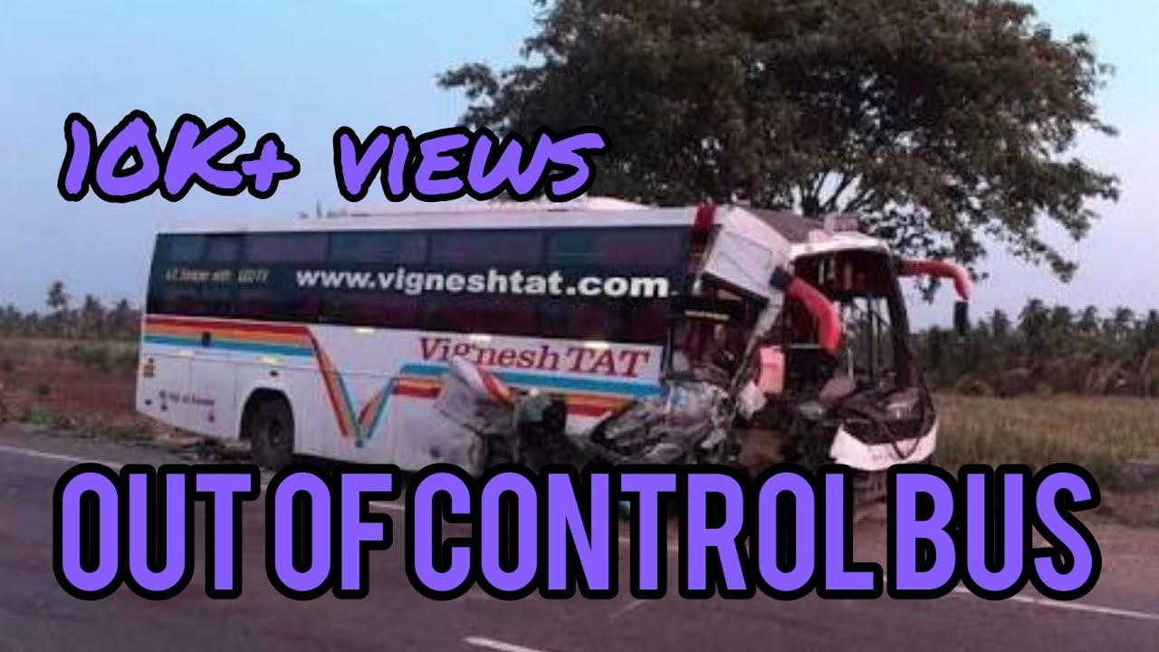 Out Of control Bus - YouTube