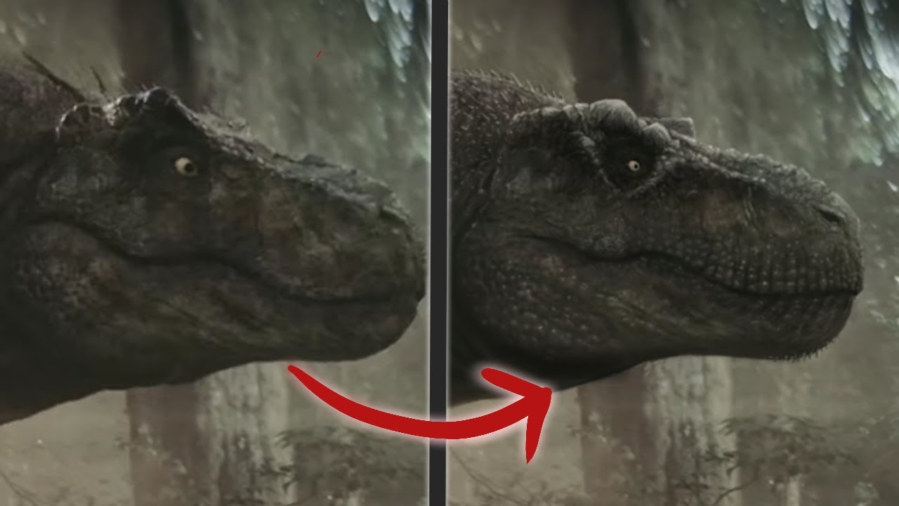Un-Jurassic Park-ifying the Primitive War Rex - YouTube