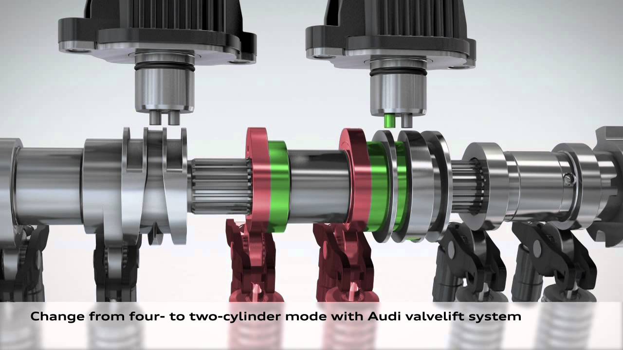 Audi A1 Sportback. Cylinder on demand - YouTube