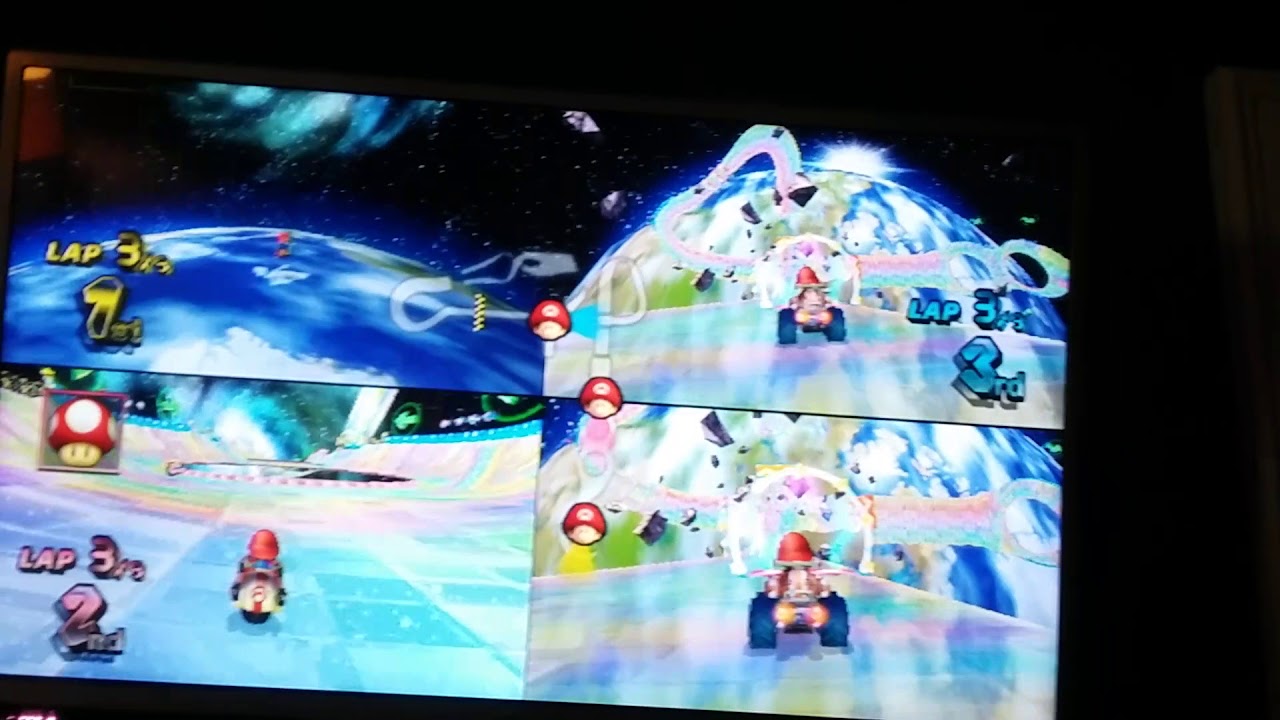 Mario Kart Wii Triple Character Glitch - YouTube