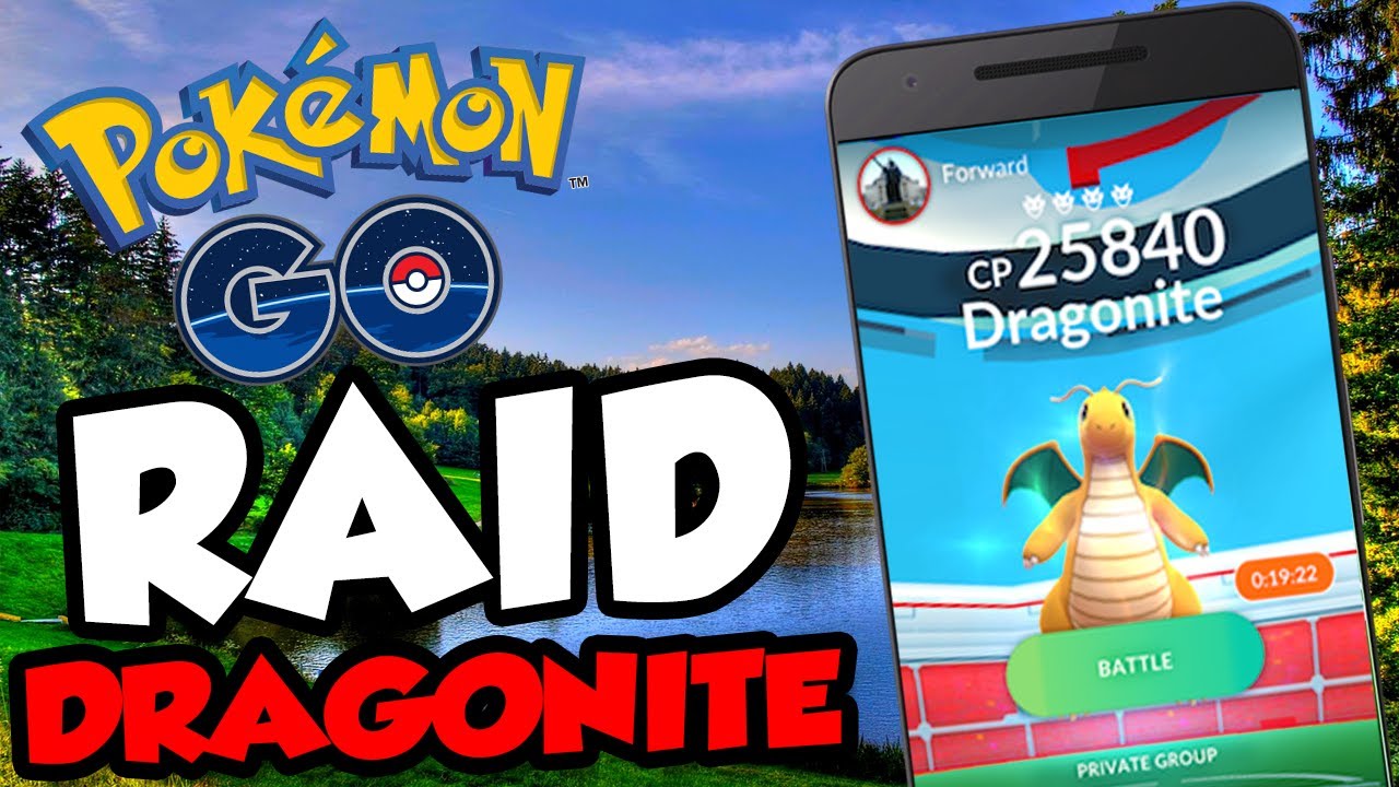 RAID DE DRAGONITE - Pokémon Go | PokeNews - YouTube