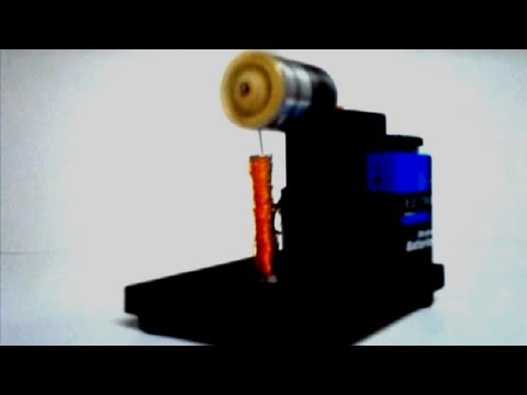 DC Toy Pulse Motor. Homemade With One Brush. Simple / Easy Do It ...