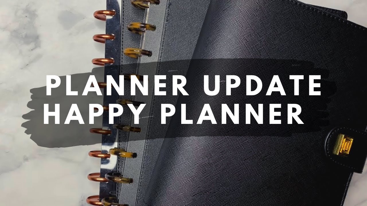 Updating My Planners For The Month | Happy Planner - YouTube