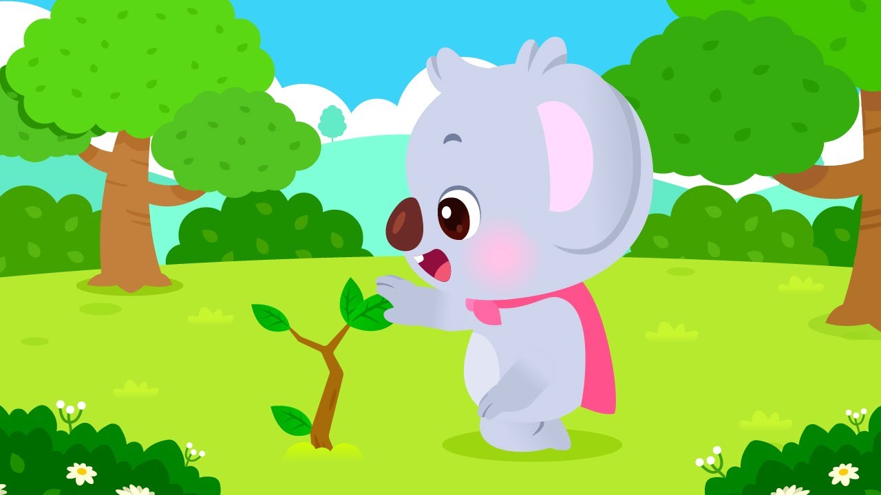 Let’s Grow Plants and Trees🌱🌳 | Sing Along | Kid's Songs | Go Green ...