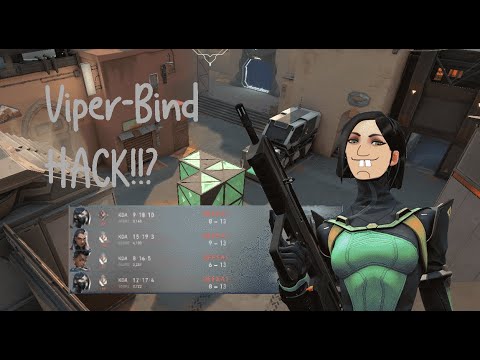 Valorant - เล่น Viper ด่าน Bind ยัง ไง ให้ โกง วะ ฮะ ฮะ ฮะ!! - YouTube