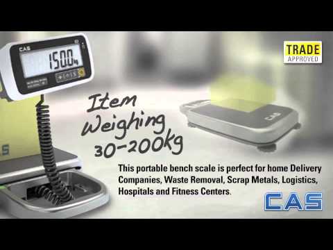 CAS PB Portable Bench Scale Australia - YouTube