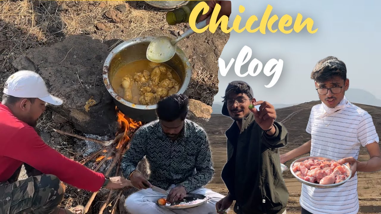 Adventure आणि चिकन रेसिपी | Mountain Cooking Vlog |Tushar wagh - YouTube