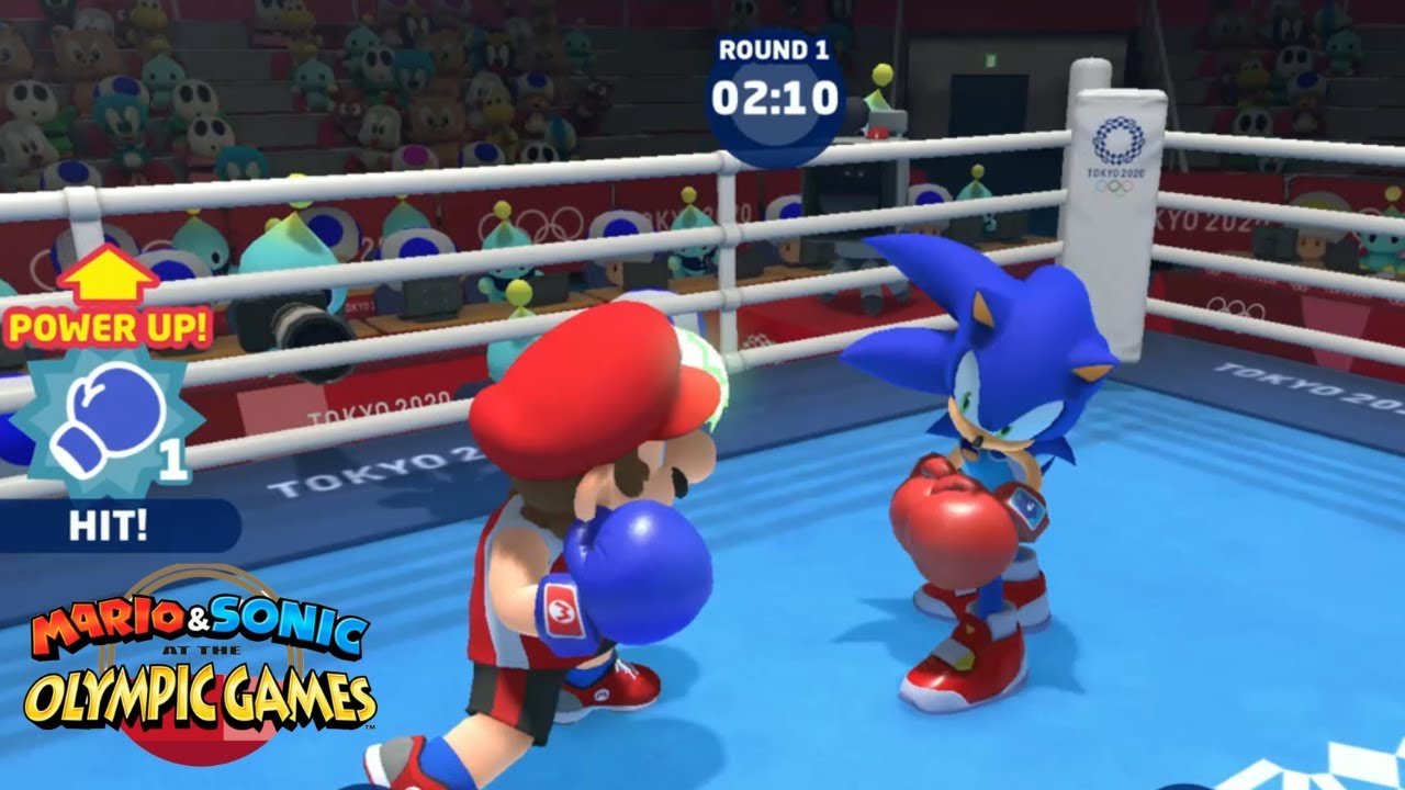 Mario & Sonic At The Olympic Games Tokyo 2020 Boxing Mario Games - YouTube