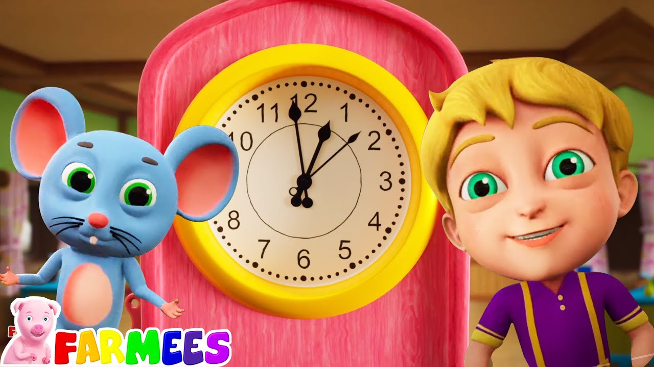 Hickory Dickory Dock + More Nursery Rhymes And Kids Songs by Farmees ...