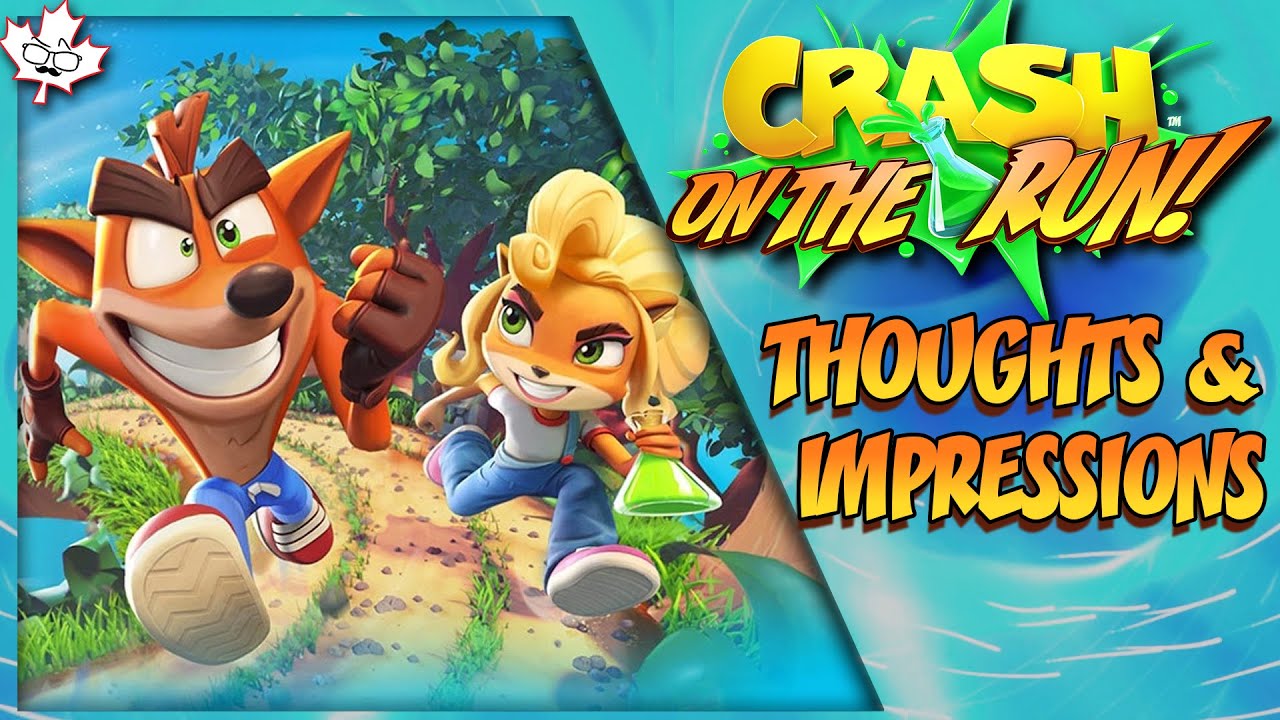 Crash Bandicoot: On The Run - FIRST THOUGHTS AND IMPRESSIONS! - YouTube