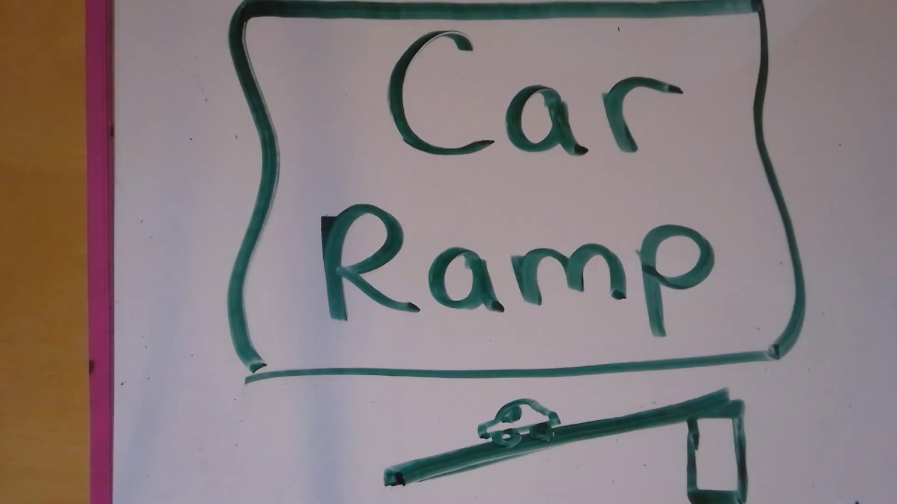 5/5 Tuesday Kindergarten Science - Experiment with Car Ramp - YouTube