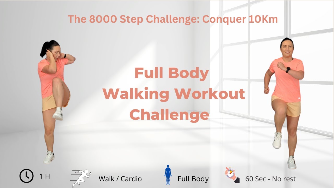 8000 Steps Cardio Walking Workout for Weight Loss | 8000 Pasos ...