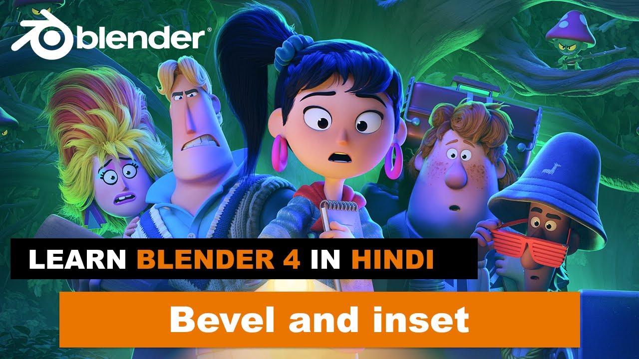 Part 11 - Bevel and Inset | Mesh Editing Operation | Blender 4 - YouTube