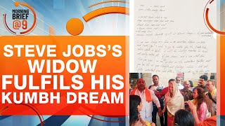 Steve Jobs Wife Fulfills His Kumbh Mela Wish In Prayagraj Handwritten ...