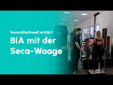 Gesundheitswelt erklärt: Bioimpendanzanalyse an der Seca Körperanalyse-Waage
