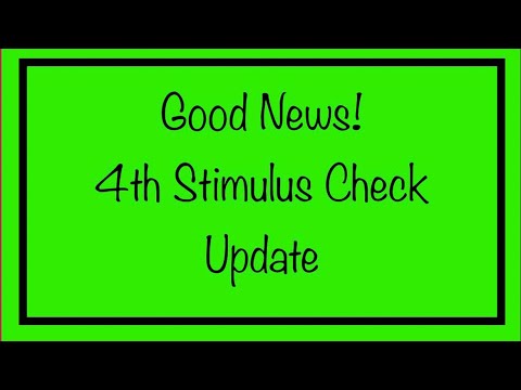 Good News! 4th Stimulus Check Update - Where Are The Checks? - YouTube