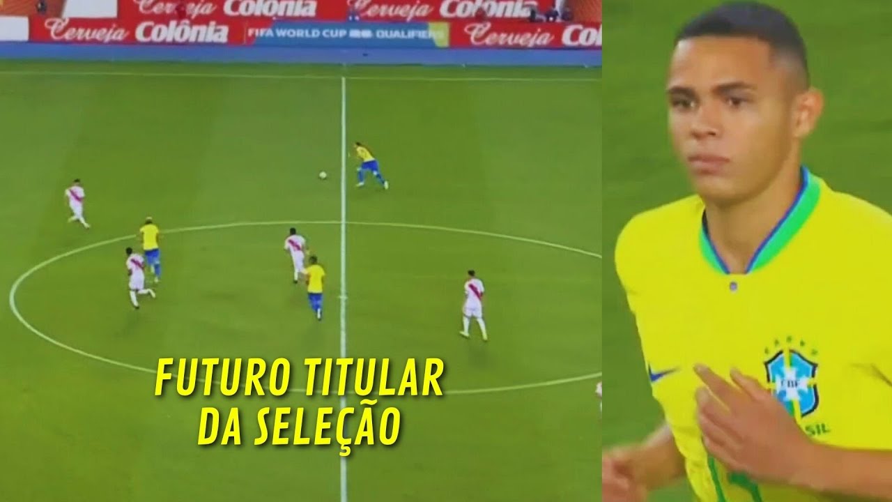 SEGUNDA PARTIDA DE VANDERSON PELA SELEÇÃO BRASILEIRA | Vanderson vs ...