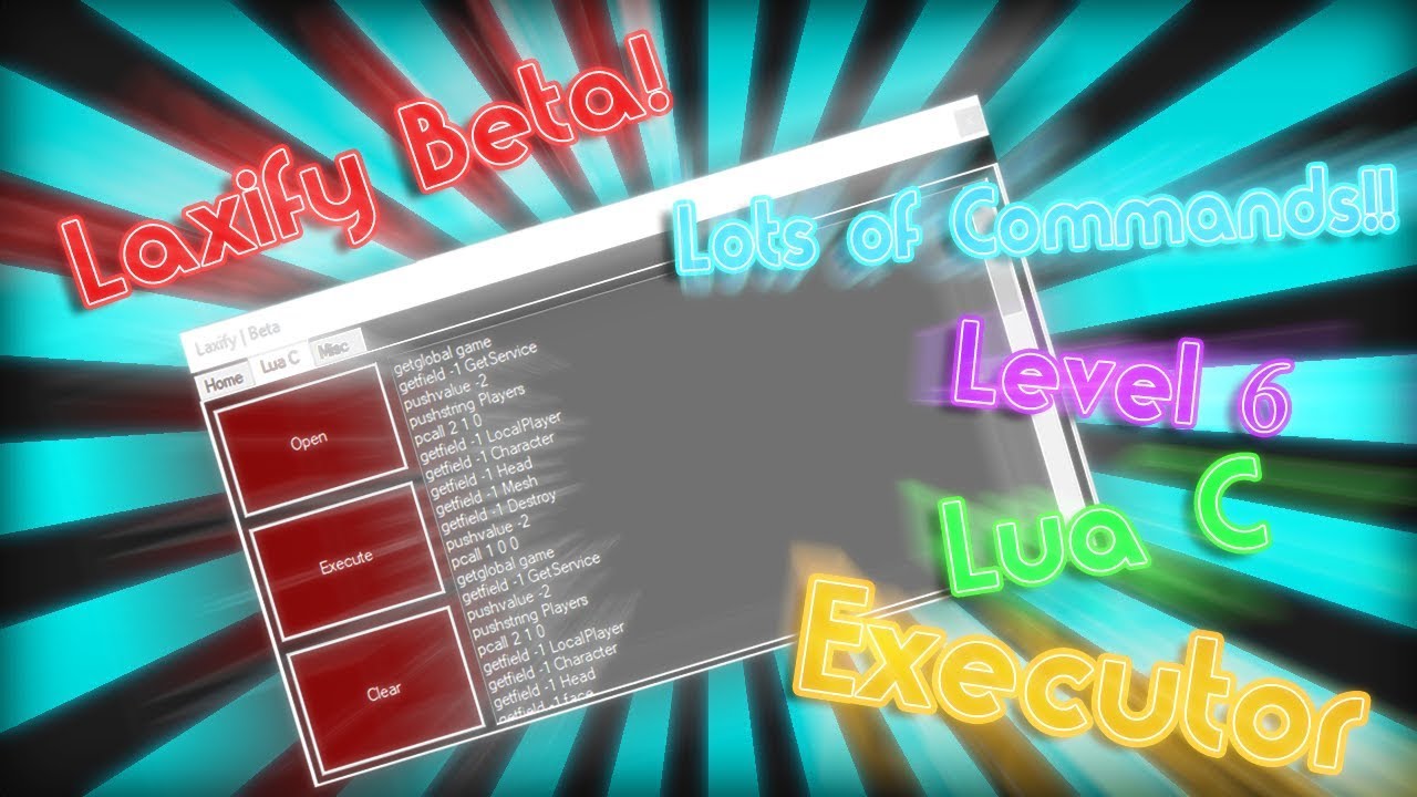New Roblox Exploit Laxify Beta Level 6 Lua C Executor Lots Of Commands Working Youtube