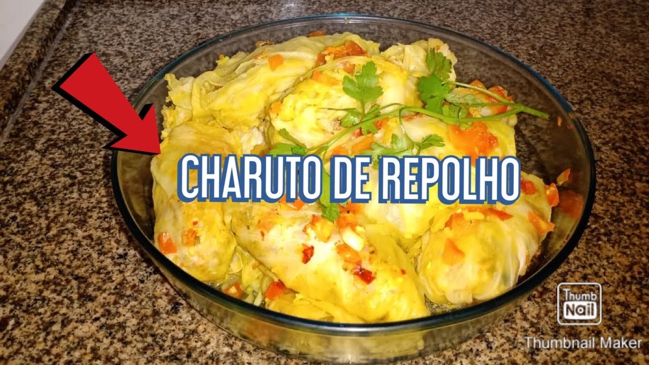 CHARUTO DE REPOLHO COM CARNE MOÍDA - YouTube