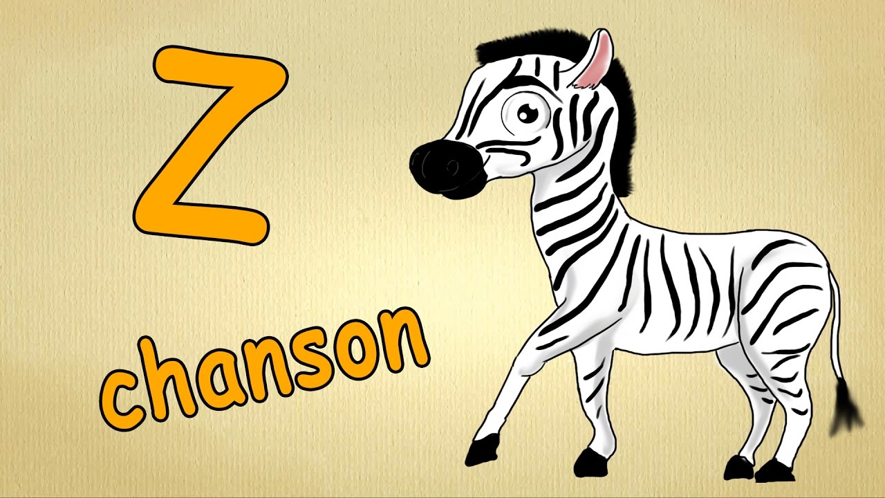 ABC Francais Chanson | Lettre "Z Chanson" - Alphabet Francais En ...