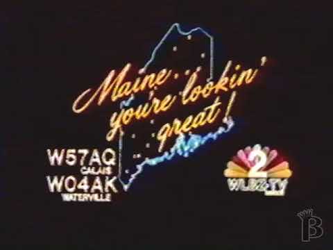 WLBZ-2 "Maine, You're Lookin' Great" Ident 1985 - YouTube