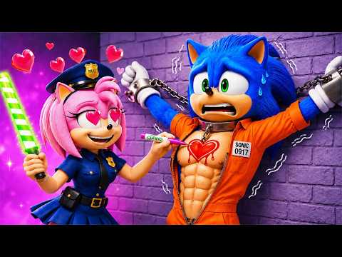 SONIC STORY: PRISON SONIC Get CRAZY FAN GIRL!? Can SONIC Escape!? | Sonic The Hedgehog 3 Animation