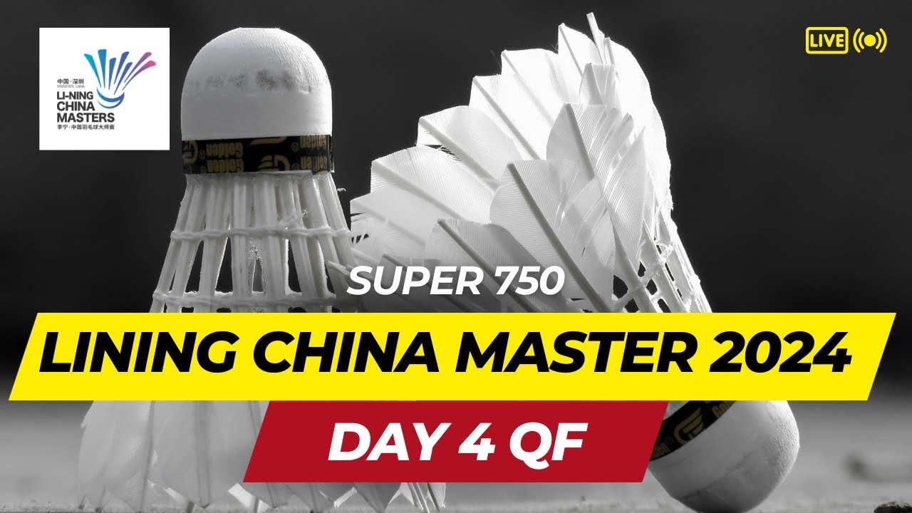 LIVE SCORE CHINA MASTER 2024 S750 DAY 4 - YouTube