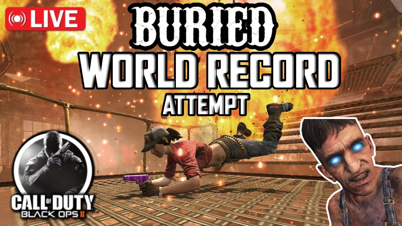WORLD RECORD ATTEMPT! | BO2 BURIED FIRST ROOM #26 - YouTube