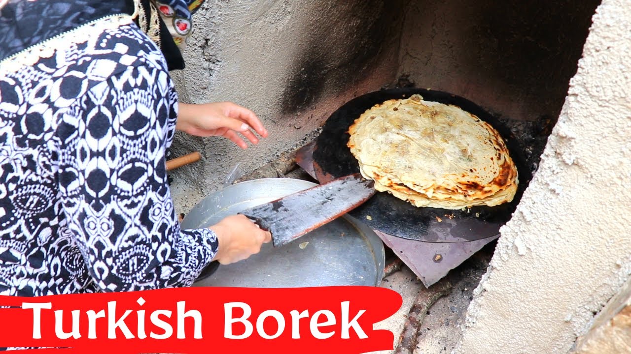 Turkish Borek with Ground Beef, Potato and Onion II Rural Village Life ...