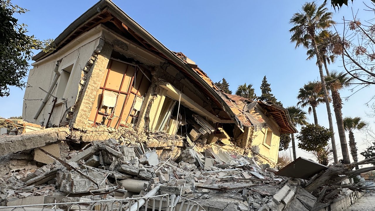 Hatay depremi - YouTube