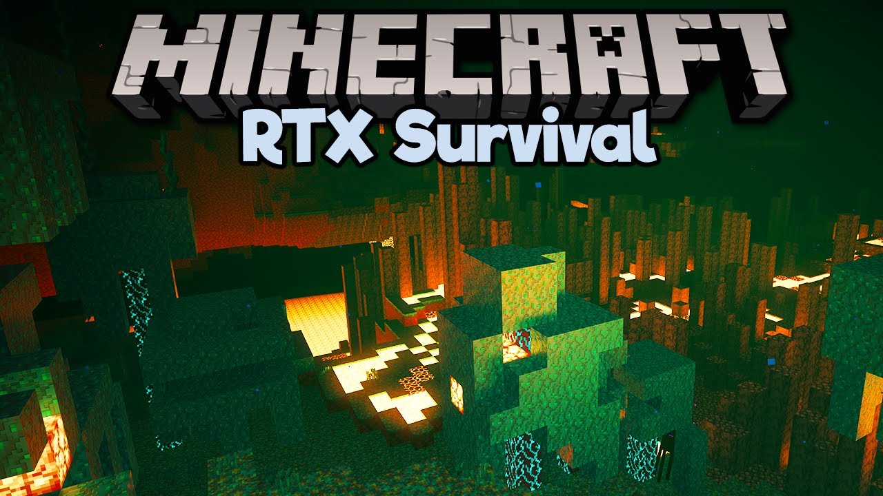 New Nether Biomes in Minecraft RTX! Minecraft RTX Survival S2 [Part 2 ...