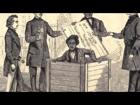 The man trying to escape with the box, Henry Box Brown - YouTube