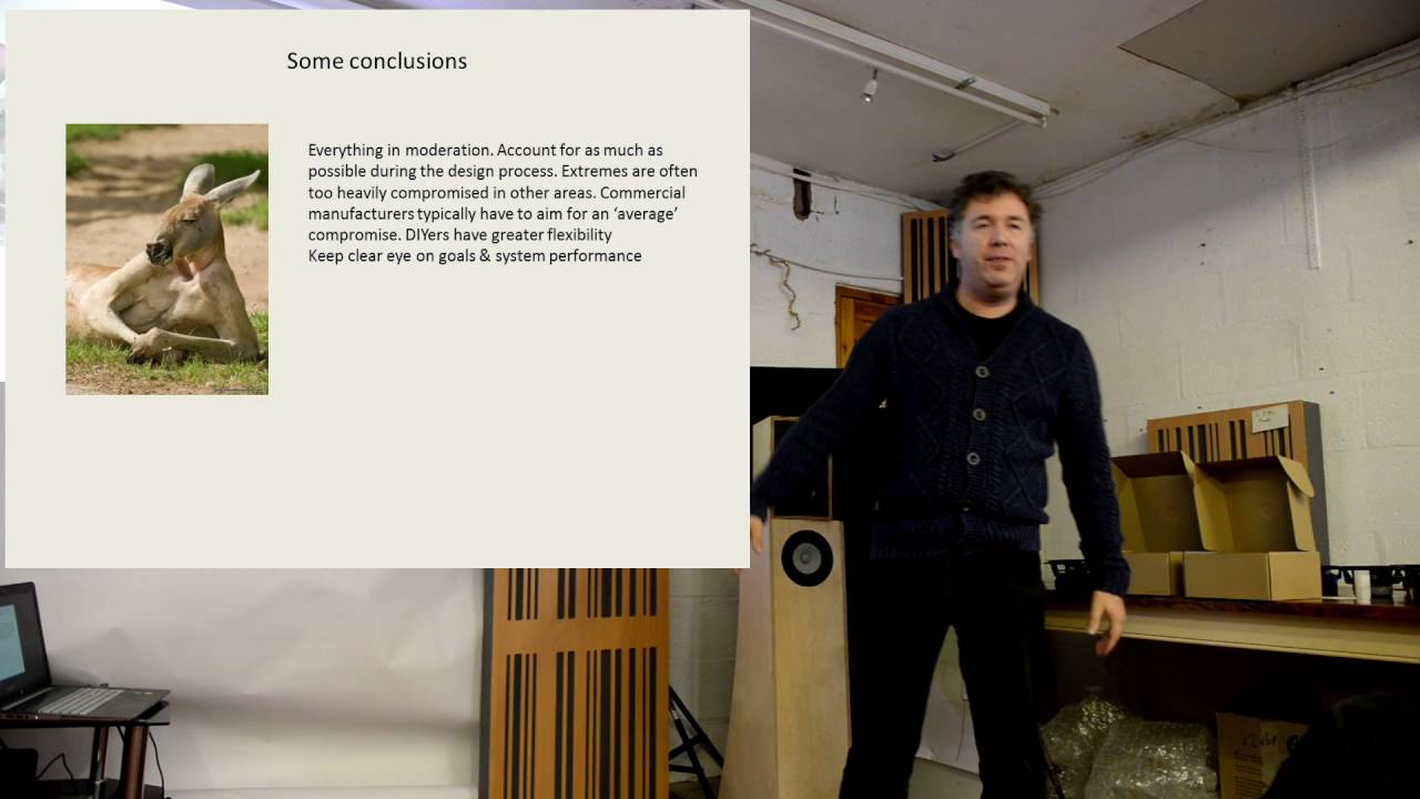 Dr. Scott Lindgren talking speaker enclosure design (part 4) - YouTube