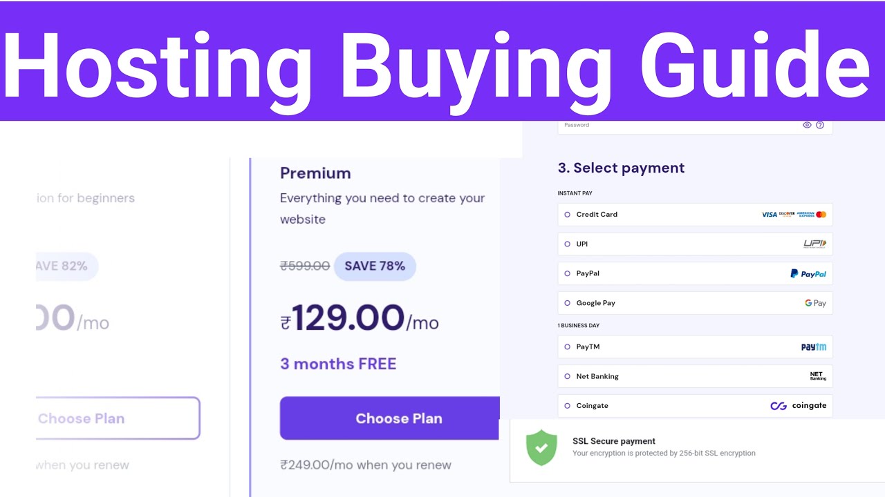 09 | how to purchase hosting for wordpress | how to purchase hostinger ...