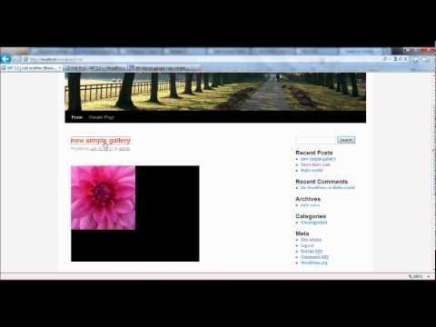 gopiplus.com new simple gallery wordpress plugin - YouTube
