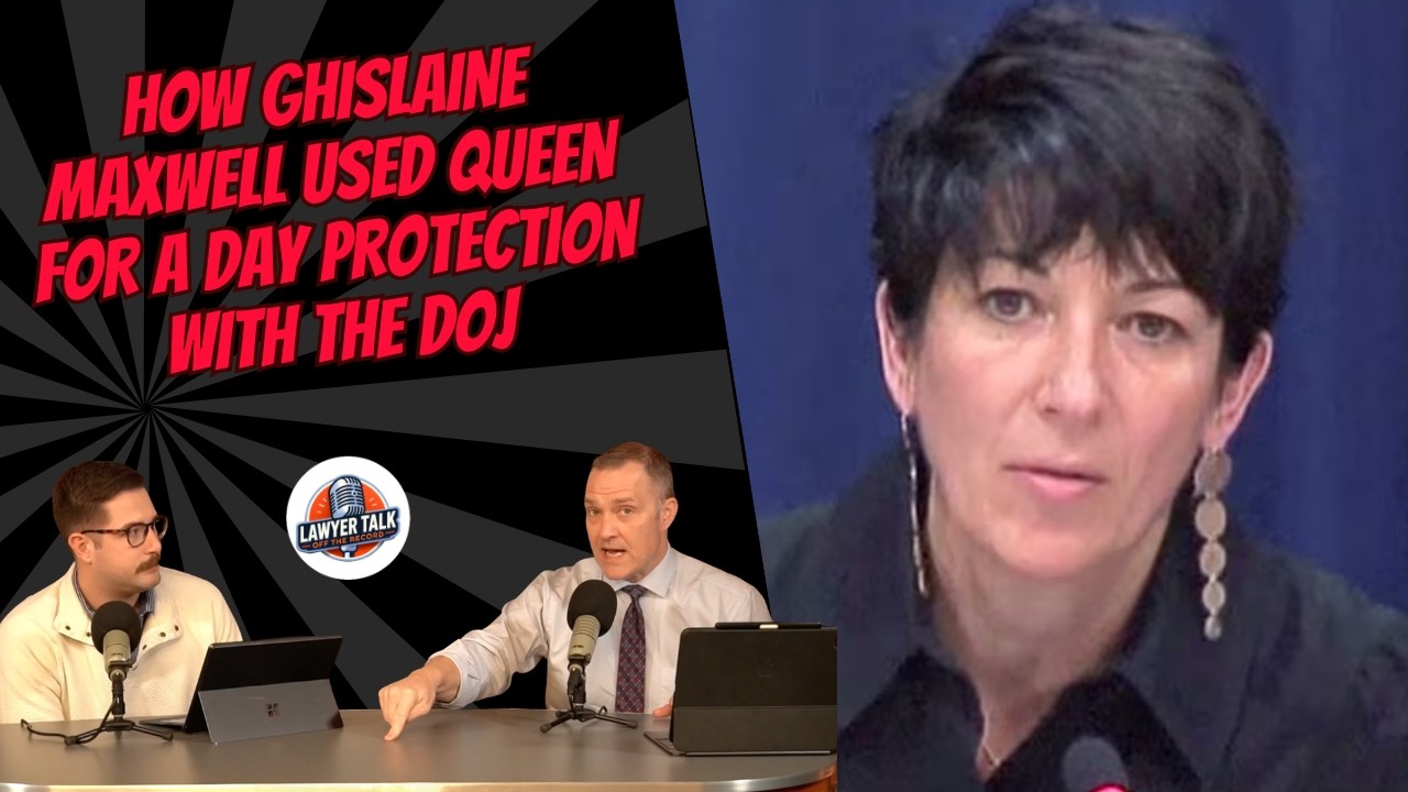 How Ghislaine Maxwell Used Queen for a Day Protection With the DOJ ...