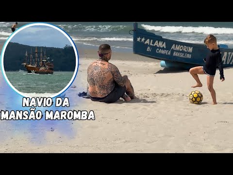 PRAIA EM BALNEÁRIO - Fabrizyzz do Paraguai Arrumou um Filho | IRL Mansão Maromba ep.4